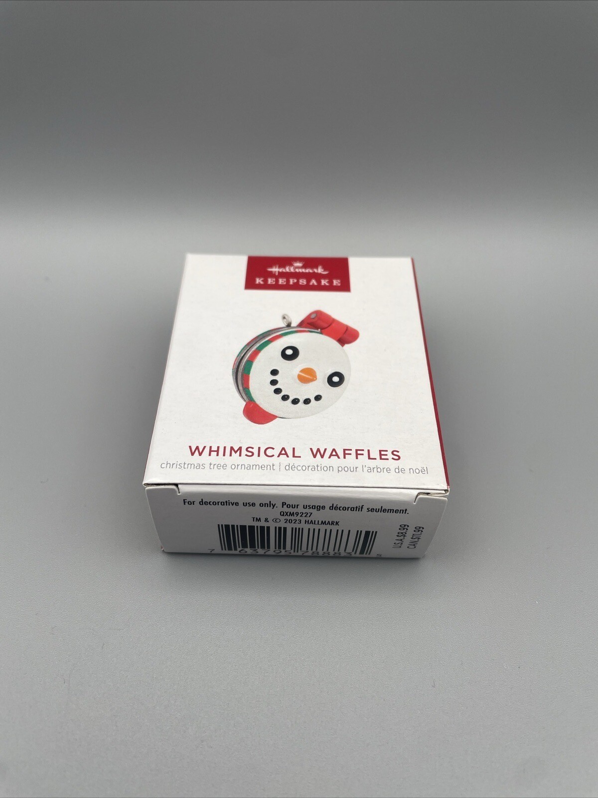 2023 Hallmark Miniature Whimsical Waffles Christmas Waffle Iron Maker ...