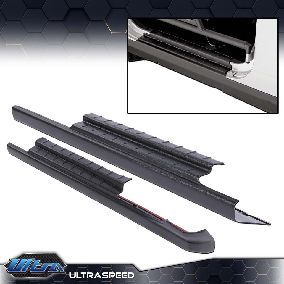 Rocker Panels Guard Black Fit For 14-18 Chevy Silverado/GMC Sierra 1500 ...