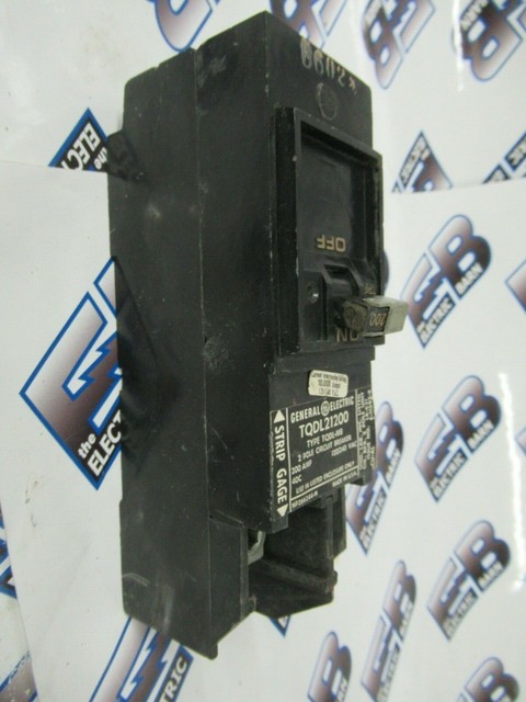 GE TQDL21200 200A 2 Pole Circuit Breaker for sale online | eBay