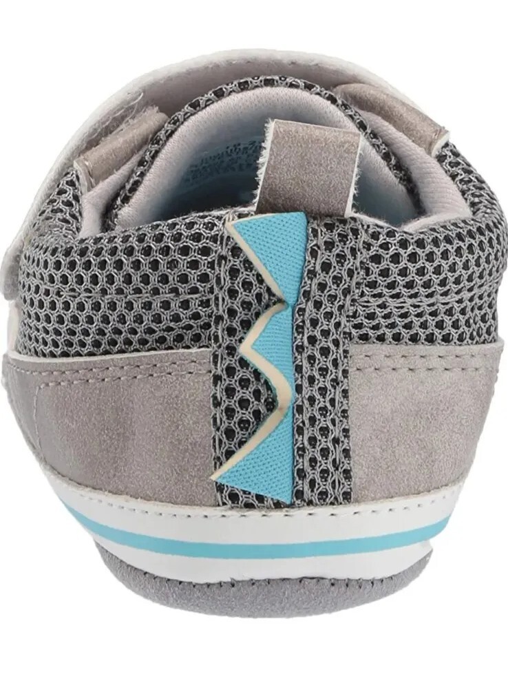 Ro + Me by Robeez Unisex-Child Jake Dinosaur RAWR Athletic Crib Shoe 0 ...