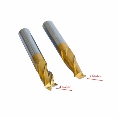 Milling Cutter Set Alloy Coating Tungsten Steel Cutting Tool CNC ...