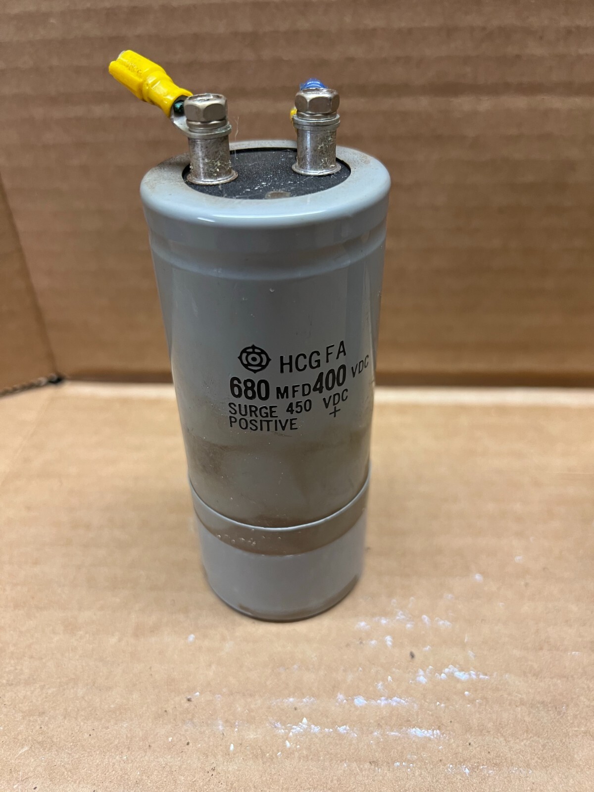 Fanuc Hitachi HCGFA Capacitor Motor Drive Short 680 Mfd 400VDC Servo | eBay