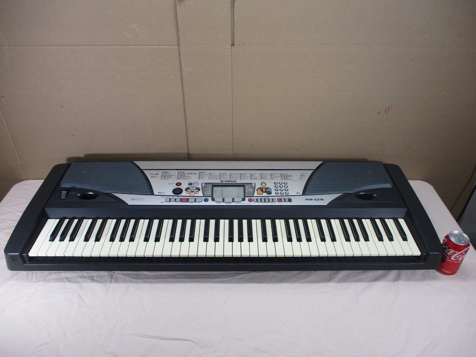Yamaha PSR-GX76 76-Key Electronic Keyboard W/ Lesson Mode, DJ Mode ...