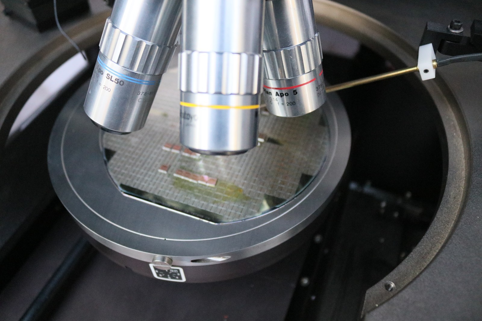 Cascade Microtech REL 4800 Manual 8 inch Prober MH DC Probes Mitutoyo ...