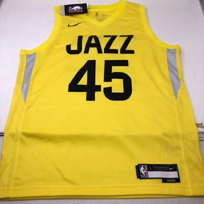 Utah Jazz Nike Jersey Mitchell #45 Youth Large - Icon Edition | eBay