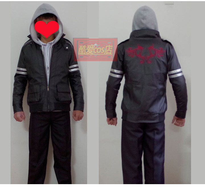 Game Prototype Alex Mercer Jacket Cosplay Hoodie Embroidered PU Costume ...