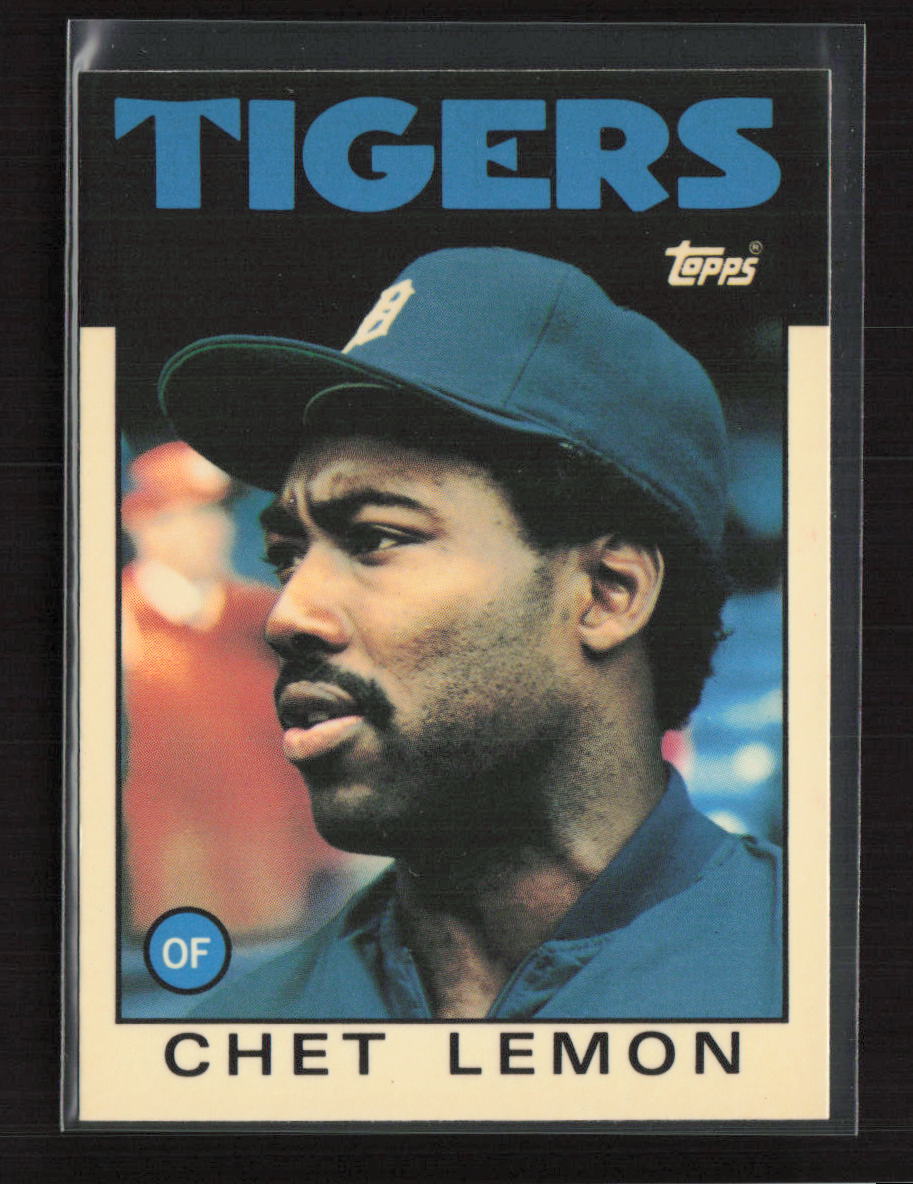1986 Topps Tiffany #160 Chet Lemon Collector's Edition (Tiffany) | eBay