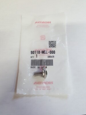 Honda Motorcycle Bolt OEM 90118-MCL-000 QTY 1 | eBay