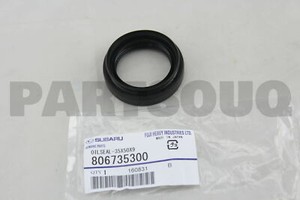 806735300 Genuine Subaru OILSEAL-35X50X9 80673-5300 | eBay