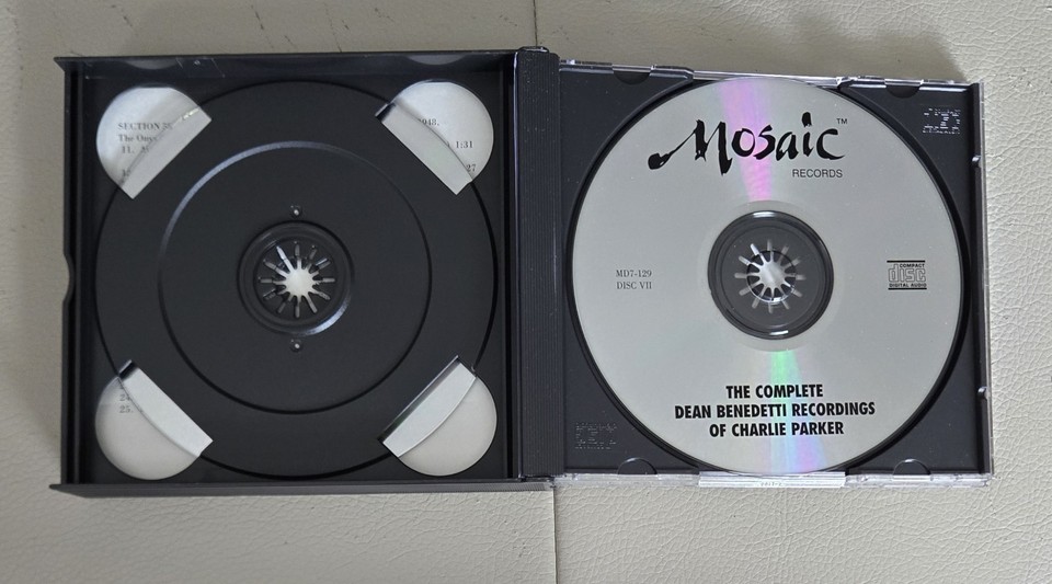 CHARLIE PARKER-Complete Dean Benedetti Recordings MOSAIC 7 CD - No Box ...