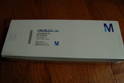 New HPLC cartridge EMD Millipore 1.50833.0001 Lichrospher Lichrocart ...