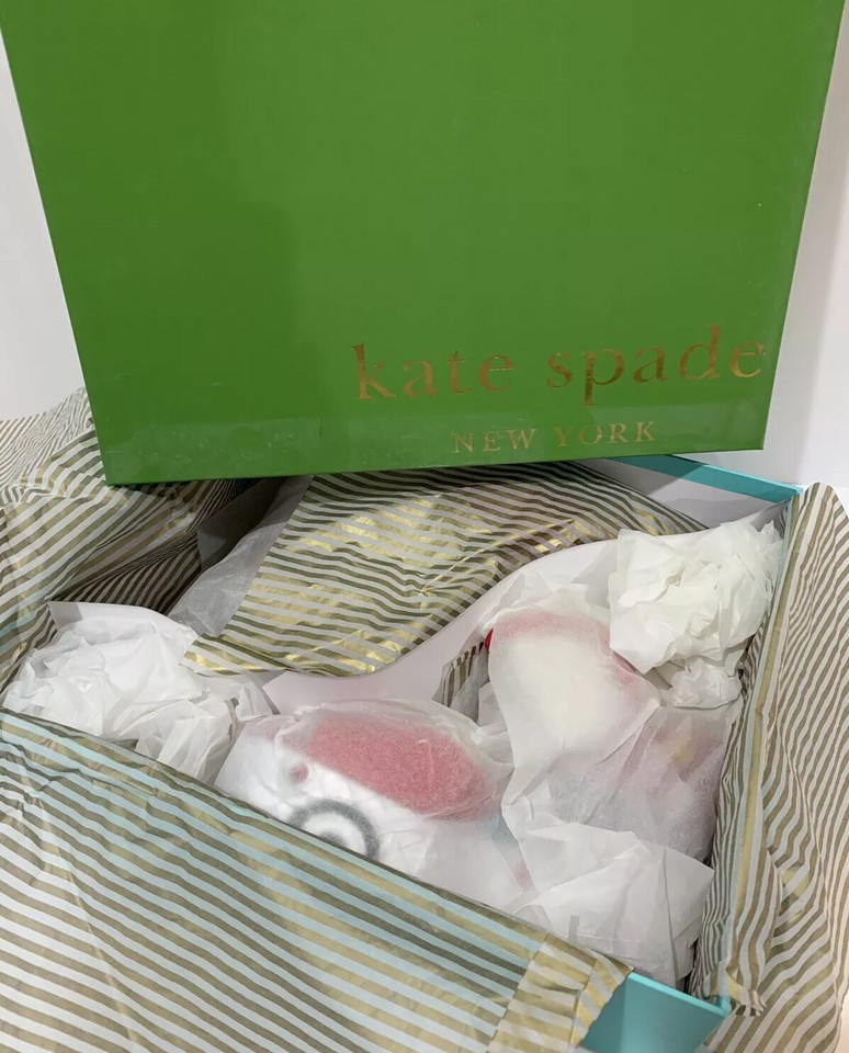 KATE SPADE TACO TRUCK DORA WEDGE ESPADRILLE PLATFORM SANDAL RED PATENT ...