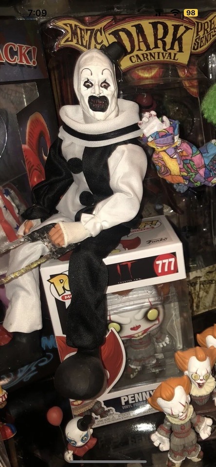 Art The Clown Terrifier Custom 1/6 Scale 12” Figure By Retired screwie ...