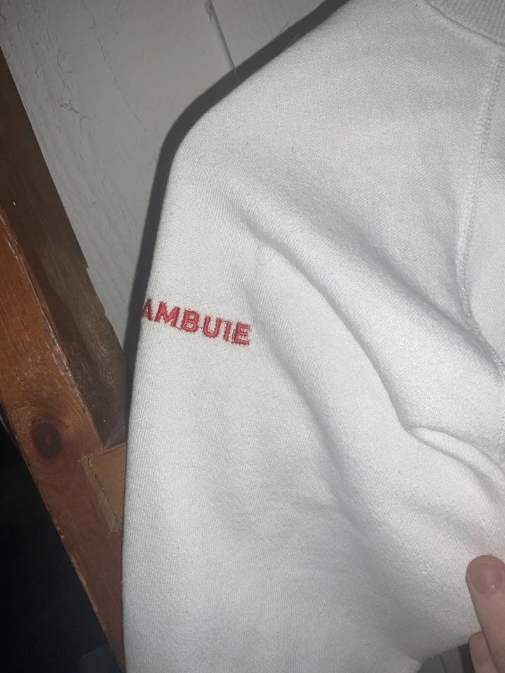 Vintage Drambuie Challenger Chuck Norris Race Boat Scarab Sweatshirt ...