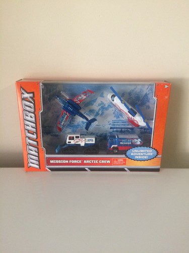 Matchbox - Mission Force - Arctic Crew - 4 Pack - 2012 - MIB - Free ...