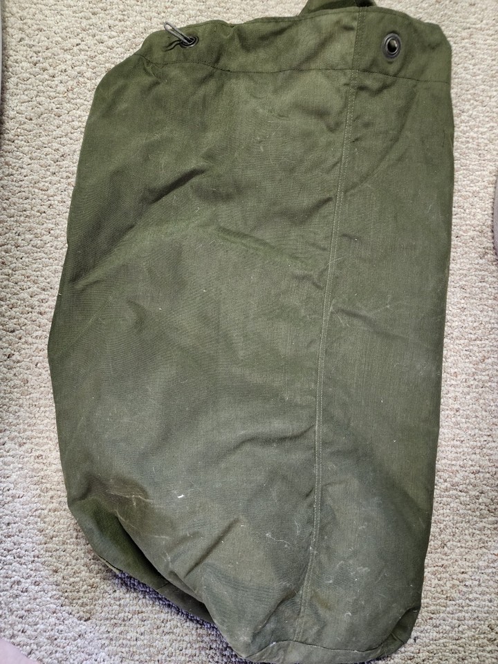 Vintage Army Sack | eBay