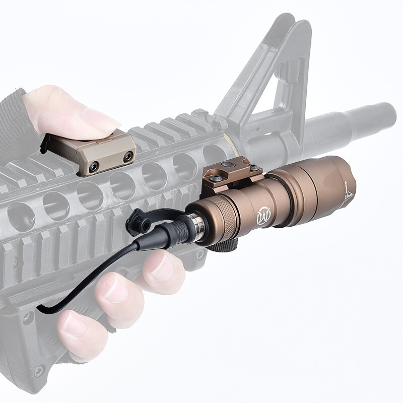 WADSN Tactical M300 M600 Weapon Light With Modbutton Fit Keymod Mlok ...