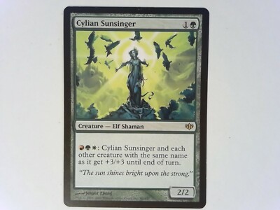 Cylian Sunsinger Conflux - Magic the Gathering MTG - Green | eBay