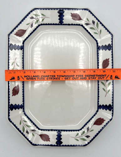 Adams Lancaster Serving Platter 14" x 11" English Ironstone Vintage ...