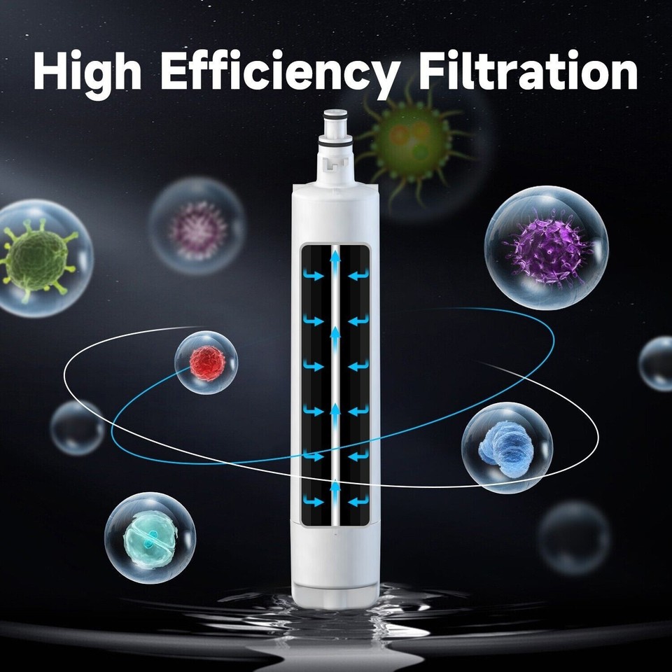 Aqua Fresh WF310 Inline Water Filter, Replacement for GE® GXRTQR 4 PACK ...