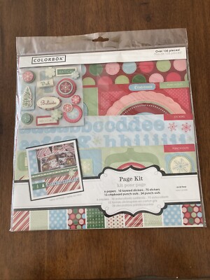 Colorbok Christmas Scrapbooking Kit New Sealed NEW | eBay