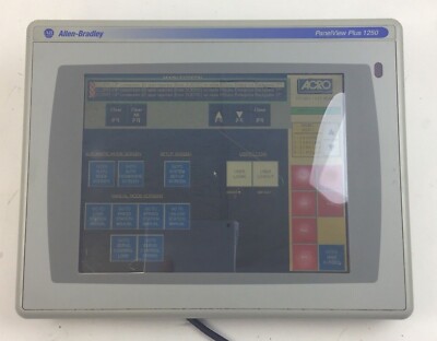 ALLEN BRADLEY 2711P-RP PANELVIEW PLUS LOGIC MODULE SER.B REV.B 24VDC ...