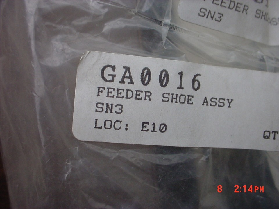 SENCO PART # GA 0016 Feeder Shoe SN3 | eBay