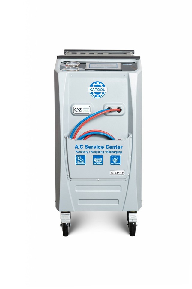 Fully Automatic R- 1234YF AC Refrigerator Recovery Recycle & Recharge ...