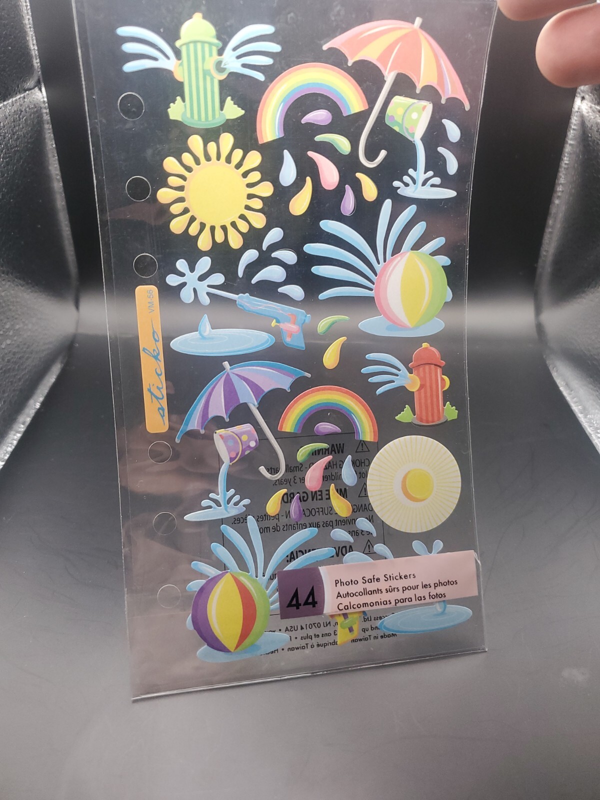 Sticko Tropical Florida Beach Summer Splash Martini Drinks Stickers ...