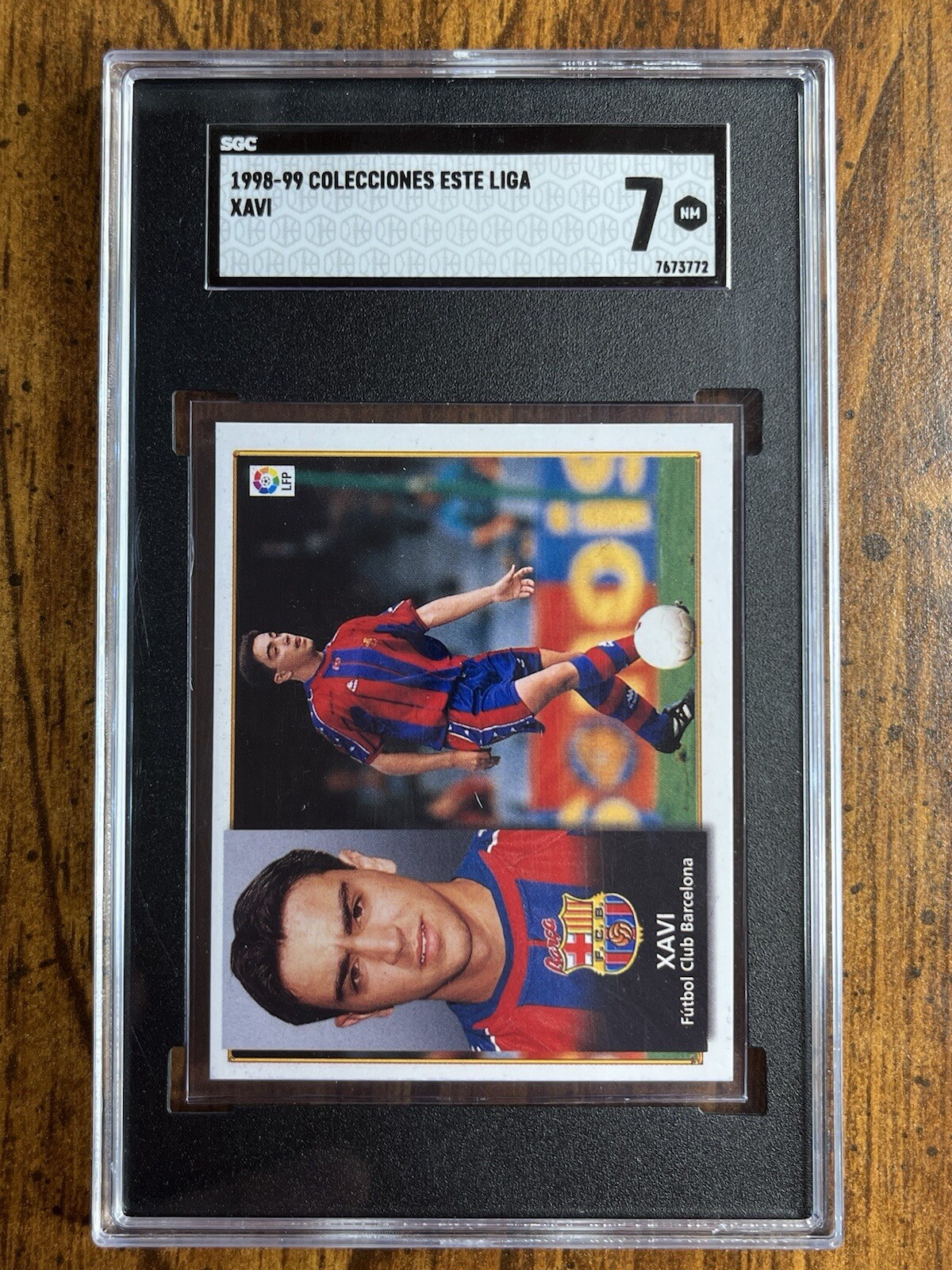 Xavi Hernandez • 1998-99 Colecciones Este Liga Stickers SGC 7 • Rookie ...