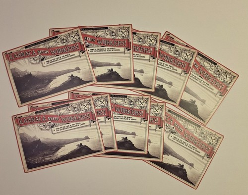 Dishonored 2 Post Cards Postcards Set Of 10 Karnaca Need Workers New | eBay