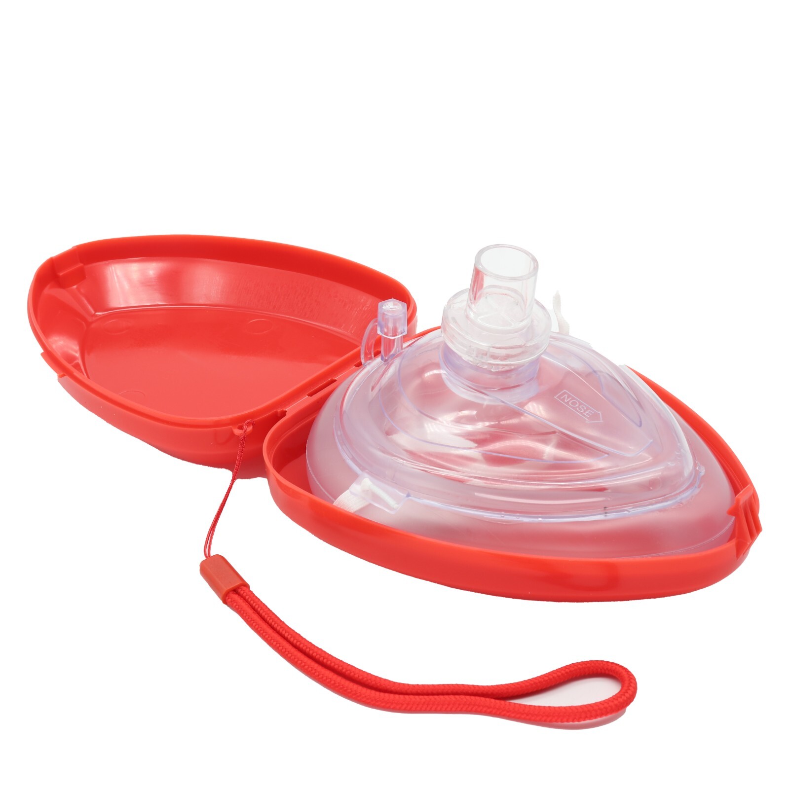 CPR Face Mask Emergency Resuscitation First Aid Rescue Mouth Shield ...