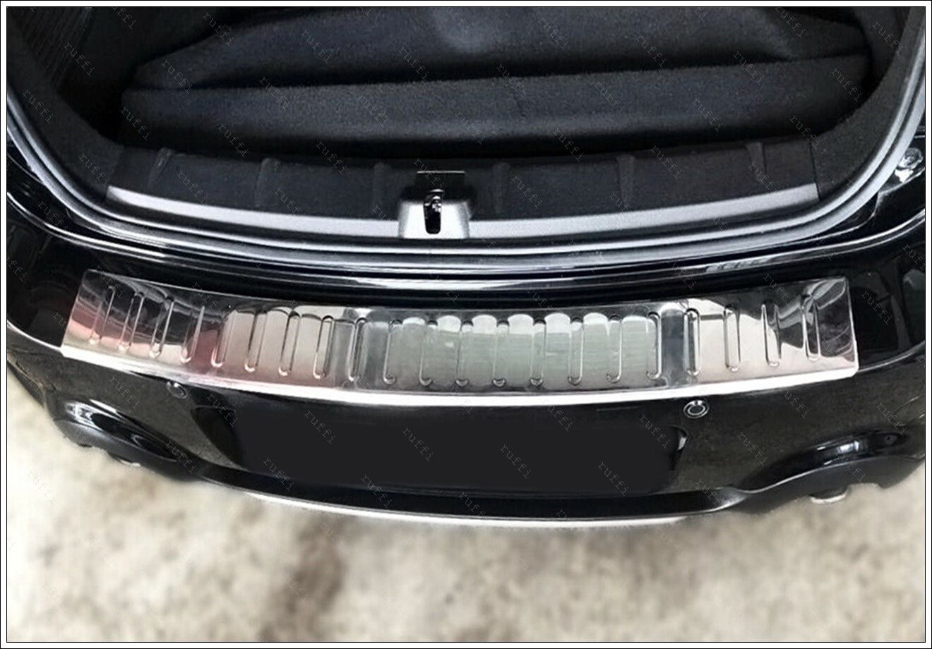 Chrome Rear Bumper Protector GLOSSY S.STEEL MINI COUNTRYMAN R60 2010 to ...