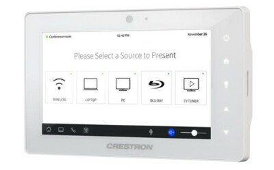 CRESTRON TSW-550 5" Landscape TOUCH SCREEN WHITE TOUCH PANEL | eBay