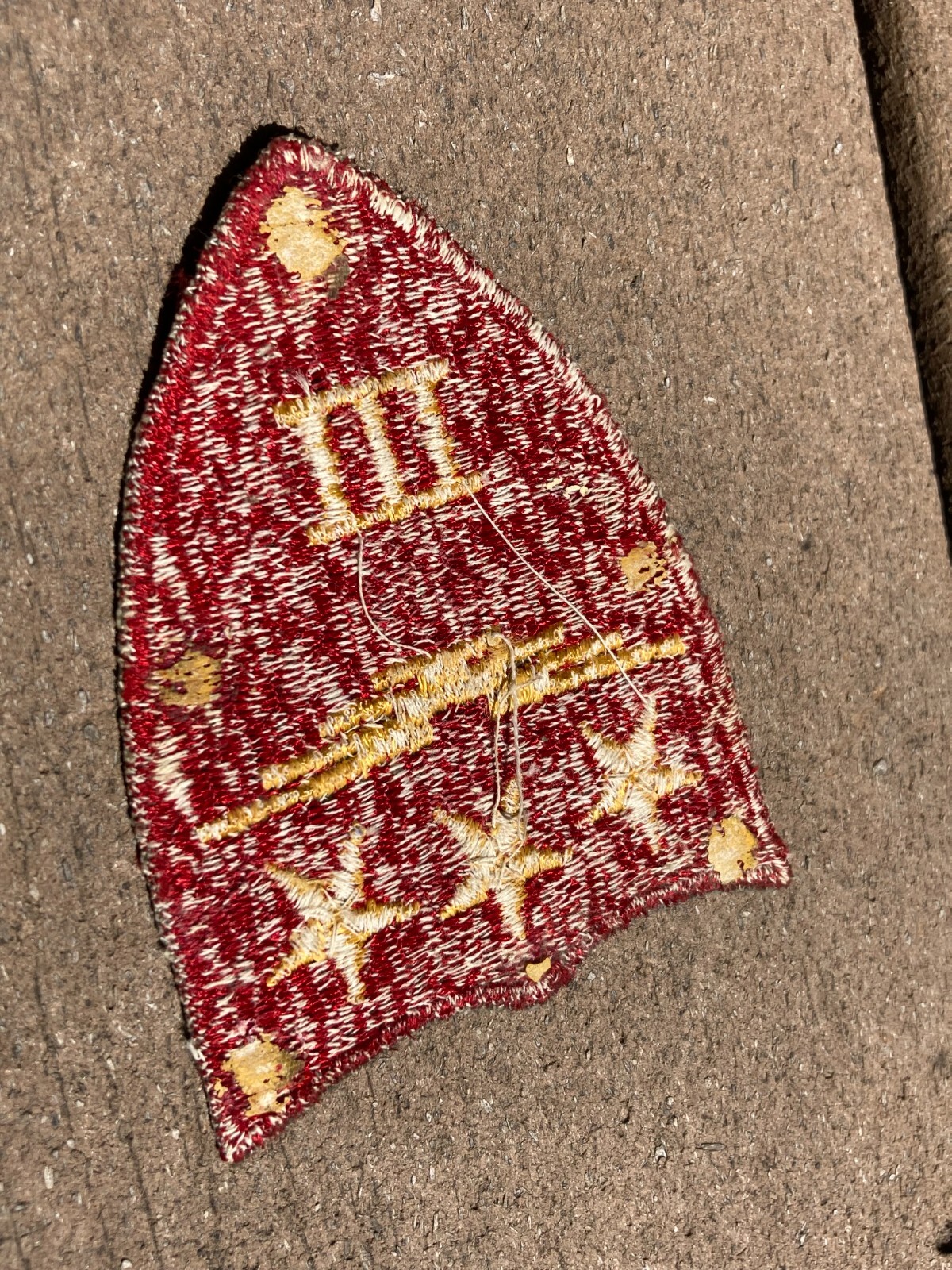 WW2 Vintage 3rd USMC MAW US Marine Corps Air Wing Patch Cut Edge ...