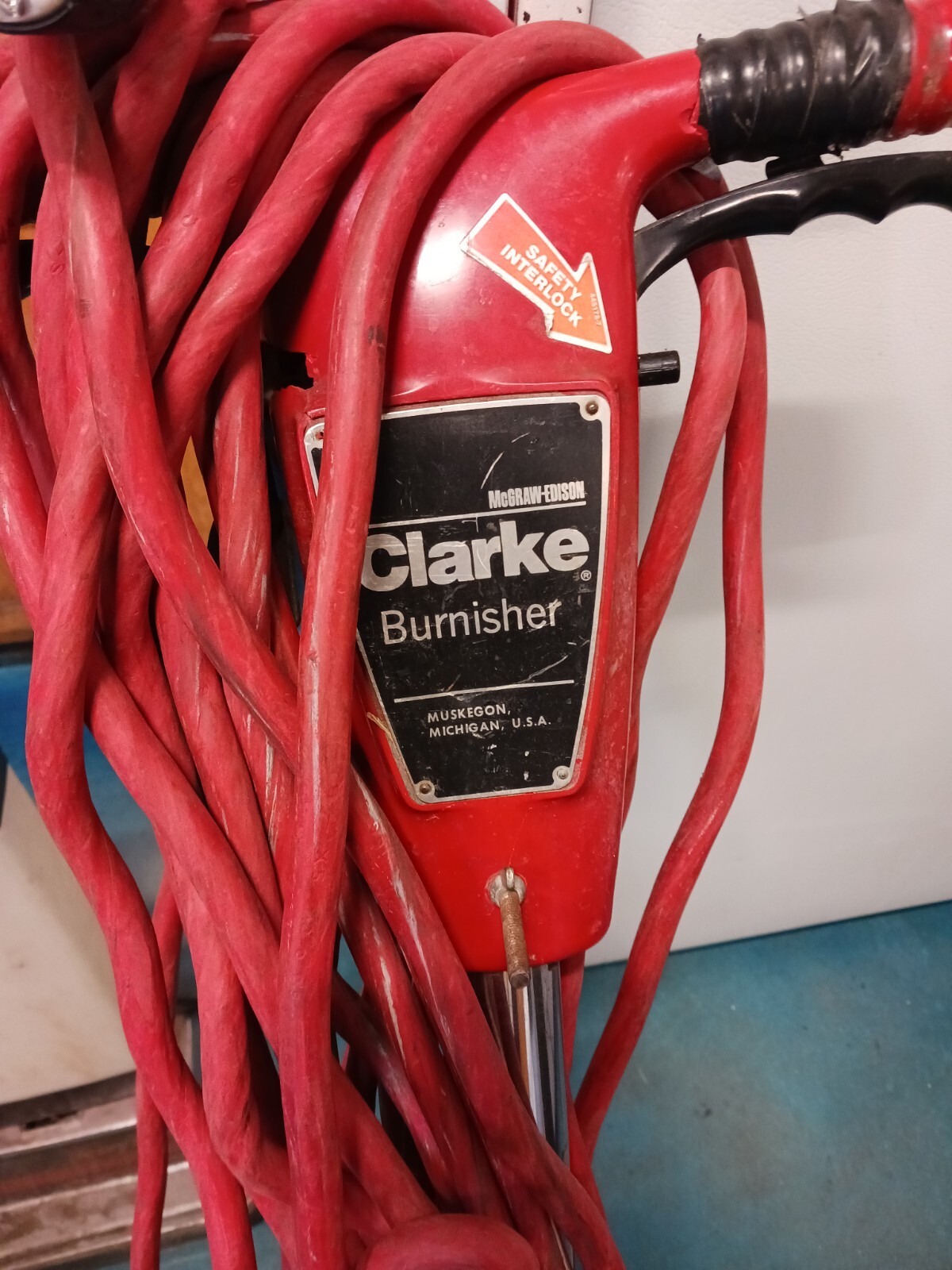 Clarke Burnisher Floor Polisher 2000 17" Clarke Model FM-20 Floor ...