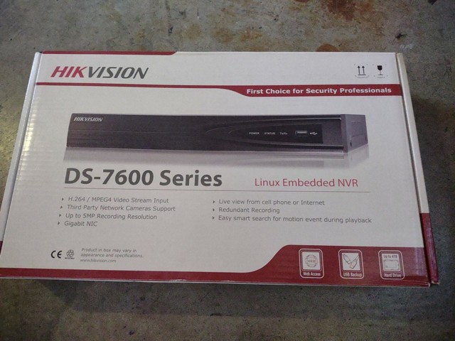 Hikvision Ds-7600 Series Linux Embedded Network Video Recorder for sale ...