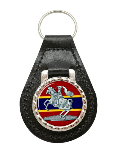 Fife and Forfar Yeomanry, British Army Leather Key Fob | eBay
