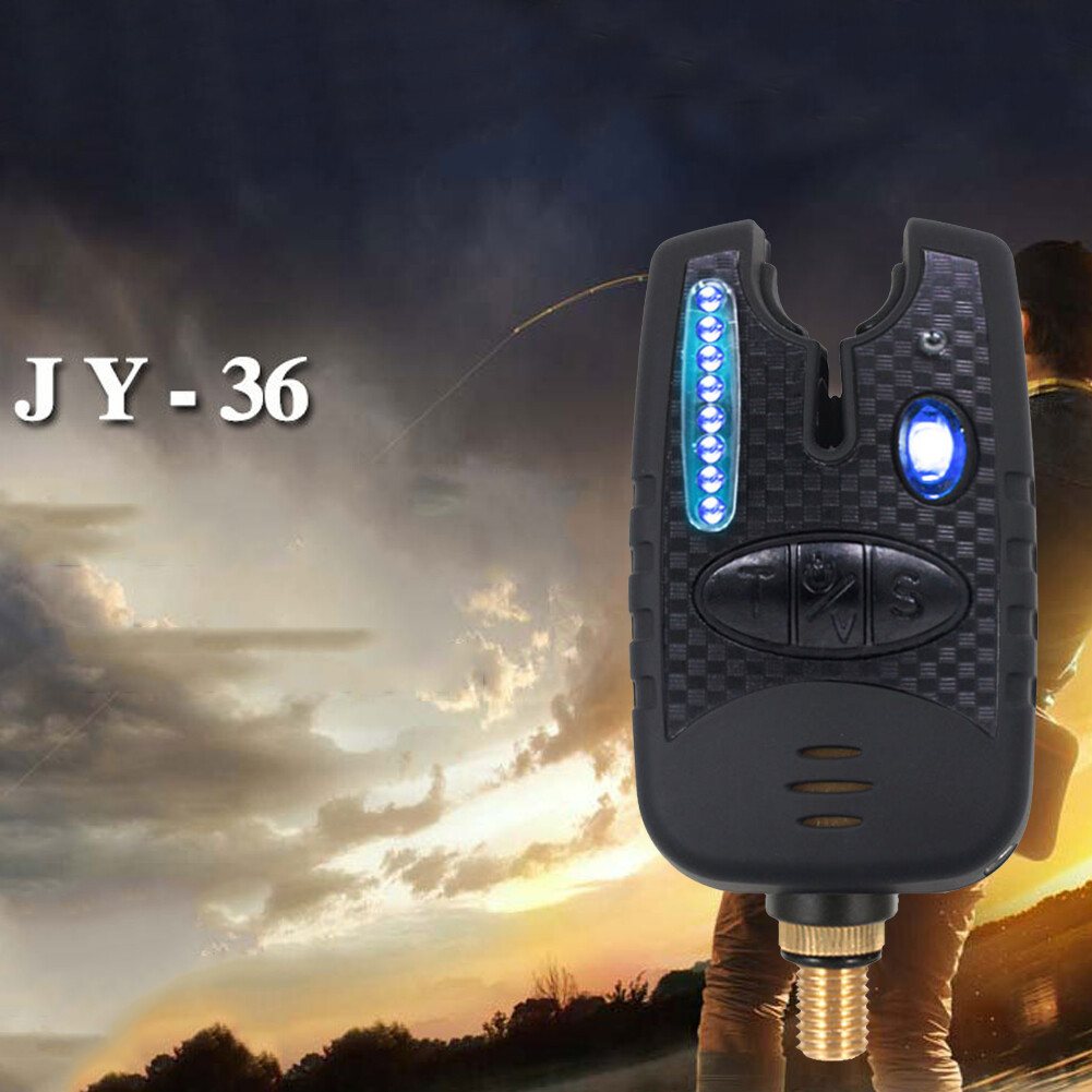 LED Fishing Bait Alarm Sensitive Fishing Bite Indicator Sensitive (Blue ...
