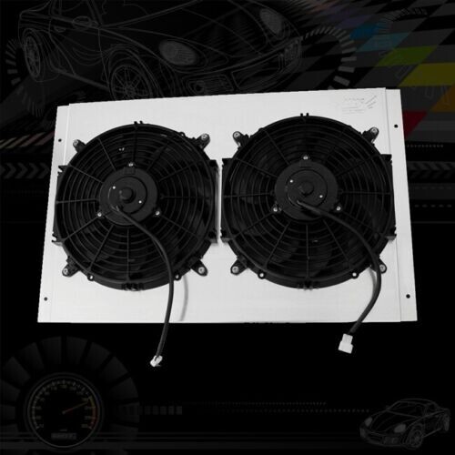 KKS RADIATOR SHROUD & DUAL 16" FANS FOR 88-00 CHEVY GMC C/K 2500 3500 7 ...