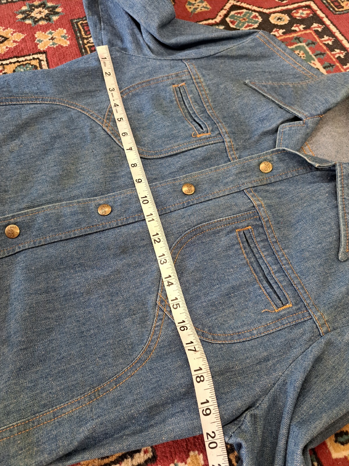 1970s Lee 2 pocket Trucker Jacket, Dagger Collar - Gem