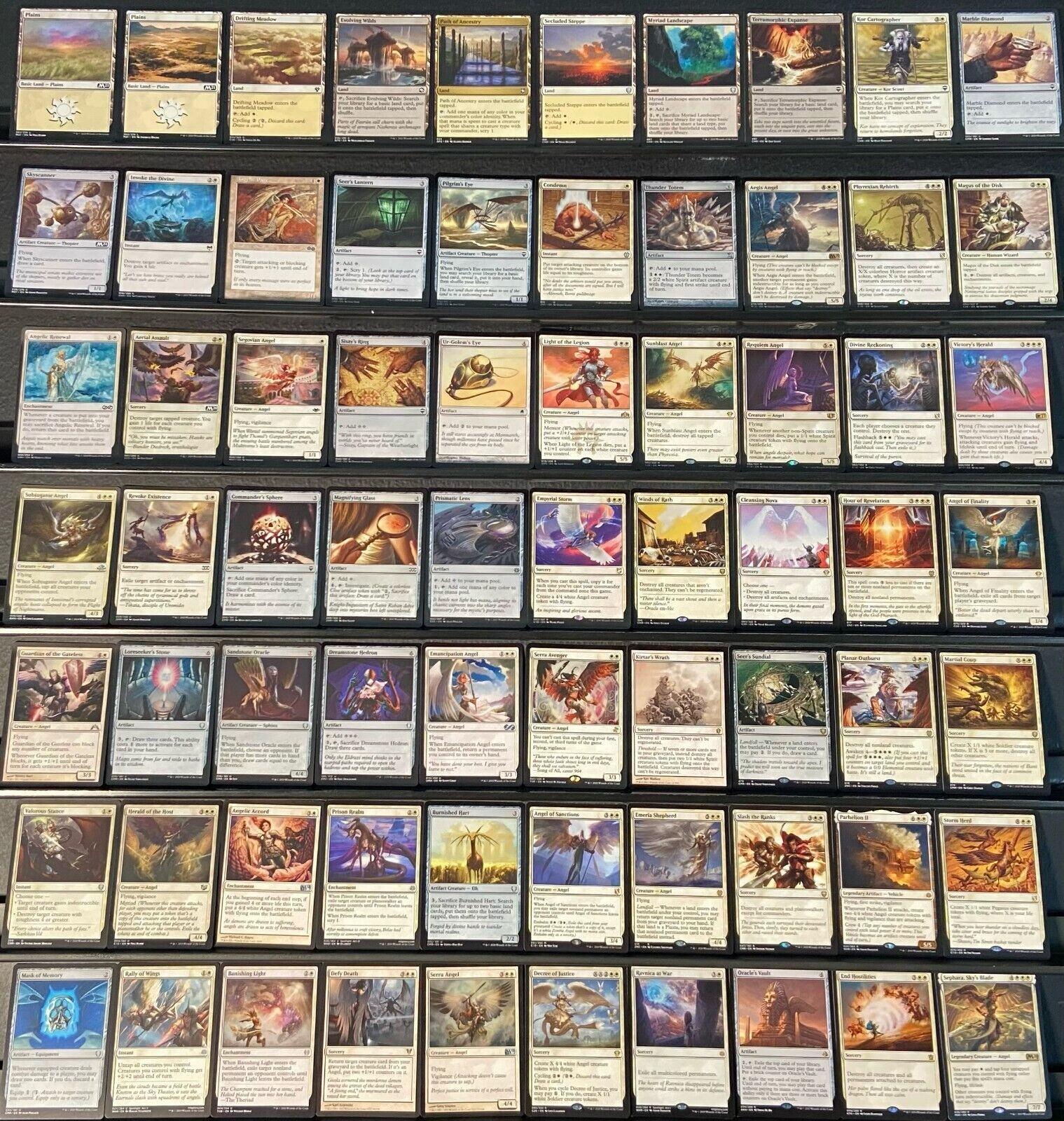 ***Custom Commander Deck*** Sephara, Sky's Blade - Angels - EDH MTG ...