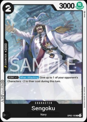 Sengoku - OP02-103 - R - Foil x1 - OP-02: Paramount War - Light Play ...