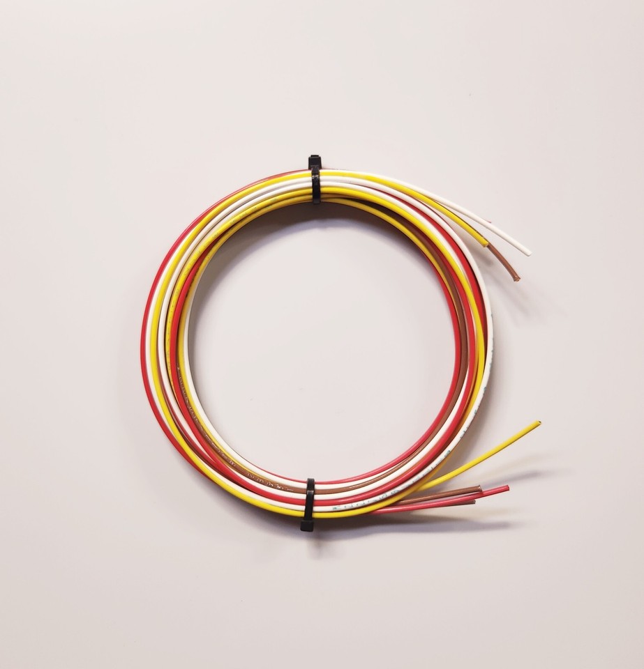 18 AWG Mil-Spec Wire, PTFE Insulated, Stranded Silver Plated ...
