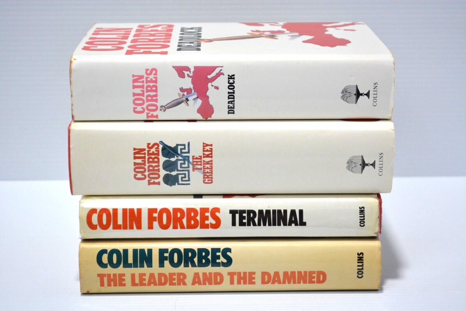 Colin Forbes Lot of 4 Hardcover Books - Vintage - Free Post | eBay