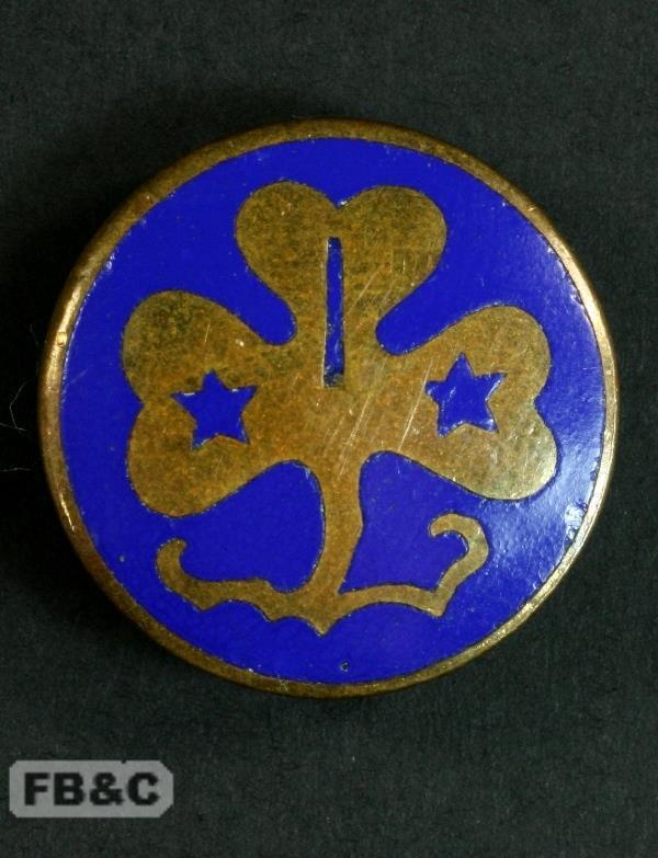 Brass & Enamel Australian Girl Guides Badge - Bertram | eBay