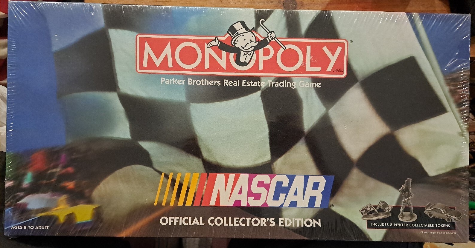 NEW SEALED Monopoly NASCAR Official Collector's Edition RACING PEWTER ...
