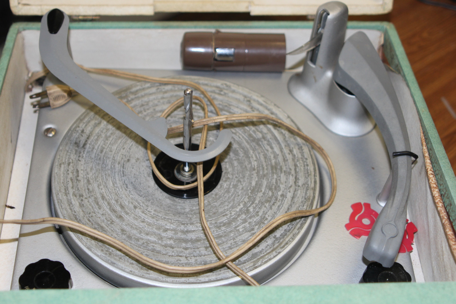 Vintage Symphonic 1616 Record Player Portable Turntable w/Speakers ...