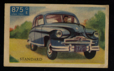 Standard Vanguard 1953 Vintage 1950s Dutch Trading Card | eBay