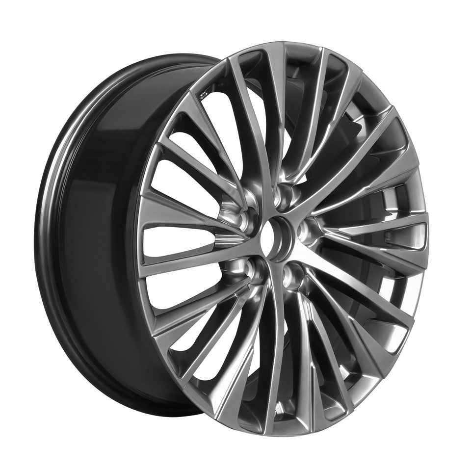 Lexus Toyota styled Wheels 18x8" Hyper Black 5pcs. | eBay